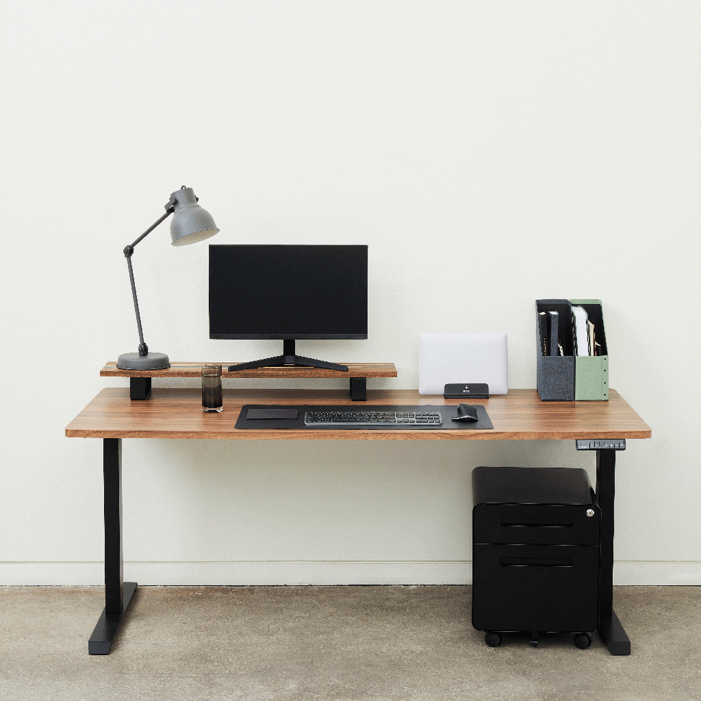 Walnut Standing Desk Walnut Standing Desk